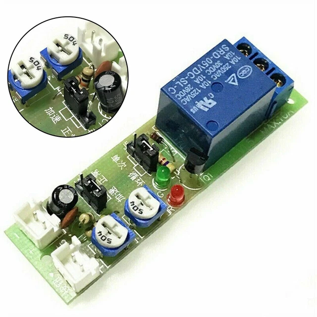 DC12V ADJUSTABLE INFINITE Cycle Loop Delay Timer Time-Relay Switch ON ...
