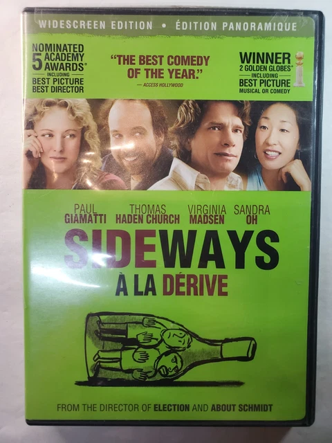 SIDEWAYS WIDESCREEN EDITION DVD 20th Century Fox Drama film $6.95 ...