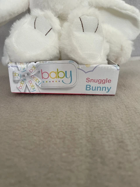 CHAD VALLEY SNUGGLE Bunny Rabbit Plush Toy Comforter Toy 10” New Boxed ...