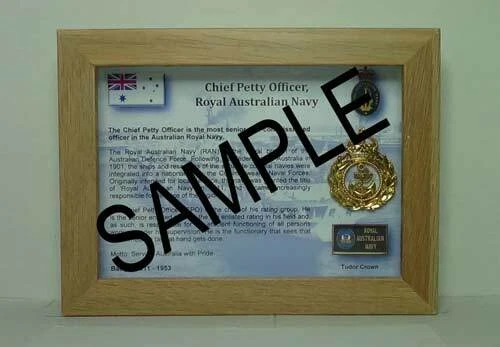 ROYAL AUSTRALIAN NAVY | Chief Petty Officer | 1911-1953 (Kings Crown) £ ... ROYAL AUSTRALIAN NAVY | Chief Petty Officer | 1911-1953 (Kings Crown) £ ...