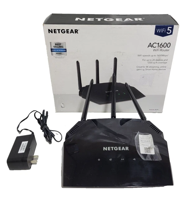 NETGEAR AC1600 SMART WiFi Router Model: R6330 Dual-Band - USED $27.72 ...