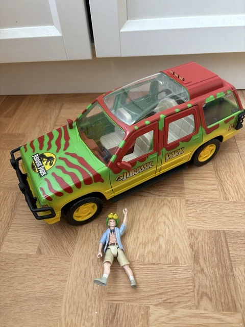 JURASSIC PARK LEGACY Collection Ford Explorer Jeep Mattel 2020 For 3.75 ...