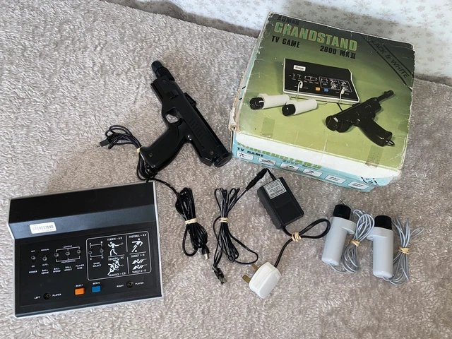 GRANDSTAND 2600 MK II TV Game Boxed Untested Complete £33.88 - PicClick UK
