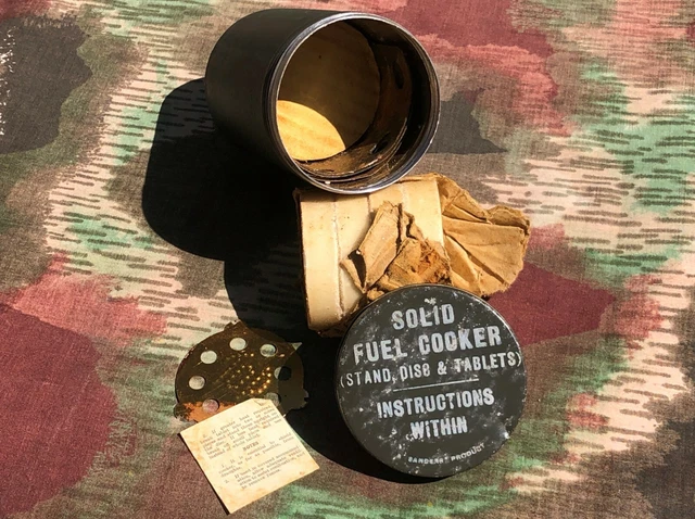 RARE UNUSED GENUINE Ww2 British Army 1944 Pattern Hexi Ration Stove ...