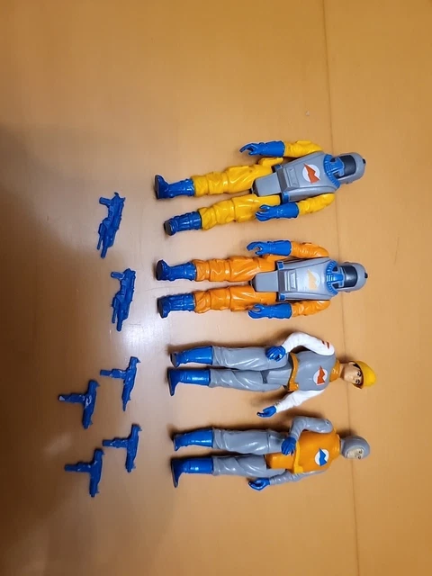 VINTAGE PALITOY ACTION Force Space Force figures with accessories. £20. ...