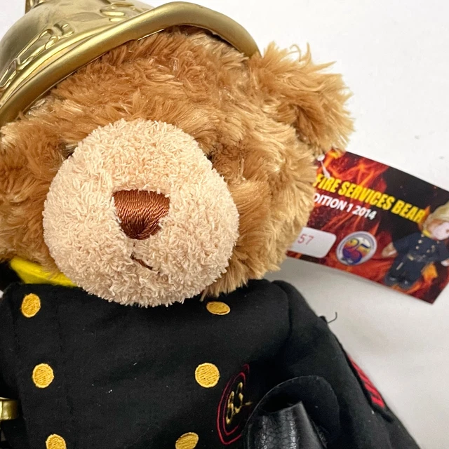 FIRE SERVICES COMMEMORATIVE Teddy Bear - Edition 1 2004 - MFB / CFA $89 ...