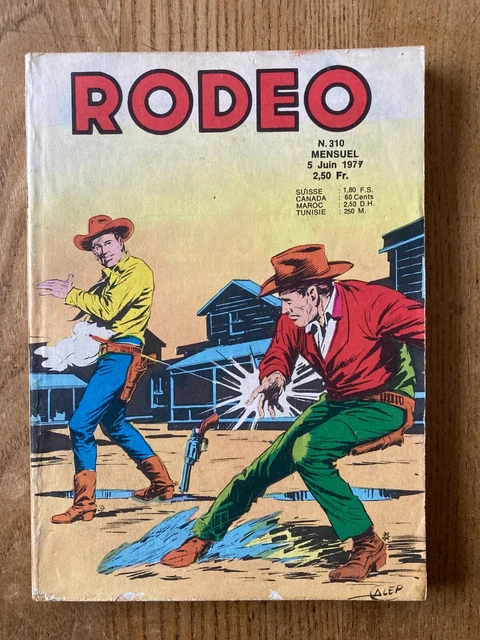 RODEO MENSUEL NUMERO 310 Edit Lug 06/1977 EUR 5,00 - PicClick FR