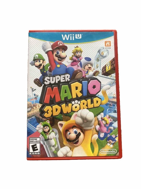 SUPER MARIO 3D World (Nintendo Wii U, 2013) Complet testé CIB EUR 11,40 ...