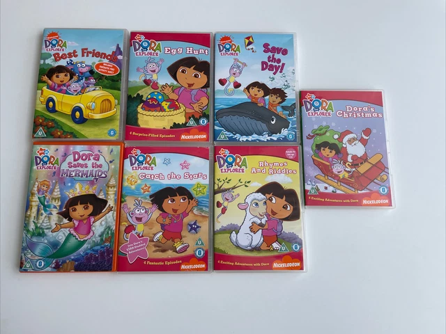 DORA THE EXPLORER DVD Bundle 7 discs £15.00 - PicClick UK