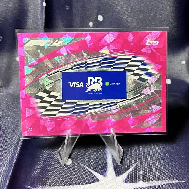 TOPPS F1 TURBO Attax 2025 Racing Bulls Team Logo Pink Parallel Card £43 ...