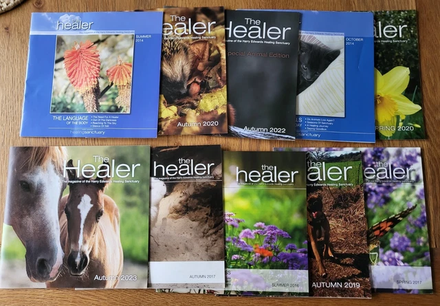 10 SPIRITUAL HEALING magazines The Healer. Harry Edwards £3.00 ...