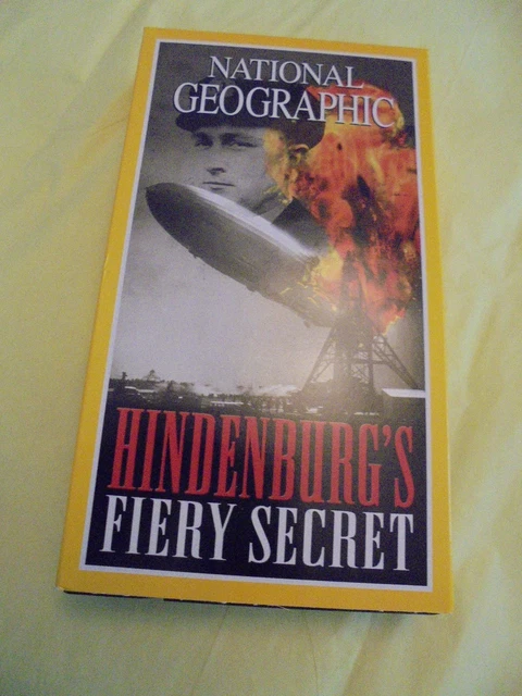 HINDENBURG'S FIERY SECRET National Geographic videotape £9.11 - PicClick UK