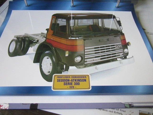 SUPER TRUCKS FRONTLENKER England Seddon Atkinson Serie 300, 1979 EUR 4 ...