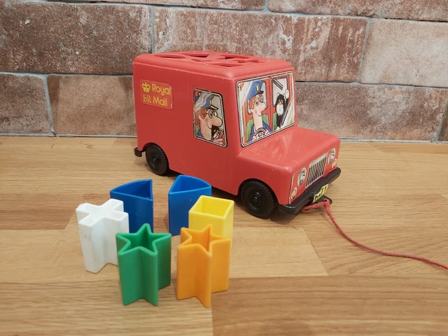 VINTAGE MERIT POSTMAN Pat Van Shape Sorter £11.12 - PicClick UK