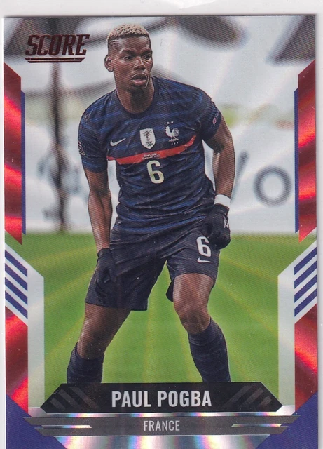 PANINI FIFA SCORE 2021-22 Soccer Carte Mappa No. 63 Paul Pogba # Rosso ...