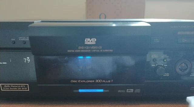 SONY DVP-CX870D 301-DISC DVD/CD/Video-CD Player With Remote Fully ...