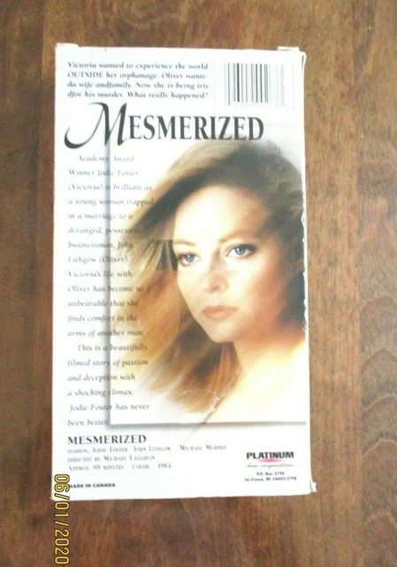 MESMERIZED (VHS, 2000) Jodie Foster, John Lithgow £2.75 - PicClick UK