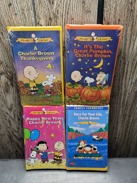VINTAGE CHARLIE BROWN Peanuts VHS Tape Lot (4) SEALED New Snoopy £23.21 - PicClick UK