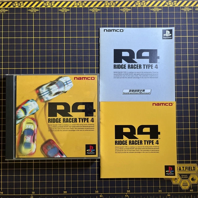R4 : RIDGE Racer Type 4 PS1 Playstation 1 japonais avec manuel anglais ...