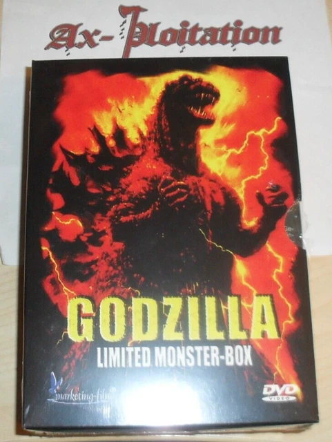 GODZILLA - LIMITED Monster-Box / 4 DVD-Set Rodan Schlachtfest ...