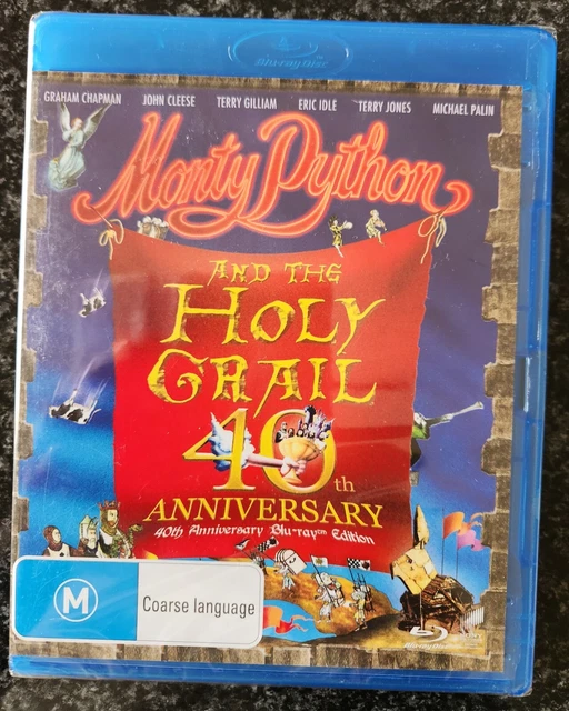 Monty Python And The Holy Grail 40th Anniversary Edition Blu Ray Aus