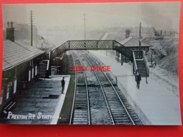 PHOTO PRESTON Road Railway Station £3.00 - PicClick UK