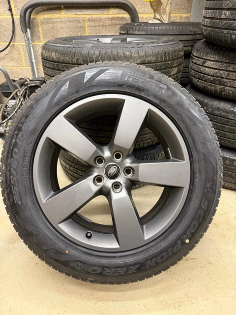 GENUINE LAND ROVER Defender L663 20” Alloy Wheels Grey Style 5098 £799. ...