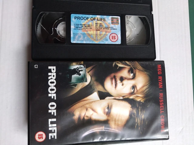 PROOF OF LIFE - VHS £0.99 - PicClick UK