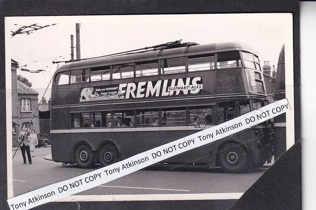 LONDON TRANSPORT - K3 Type Trolley Bus No. 1693 On Route 649 - Photo ...