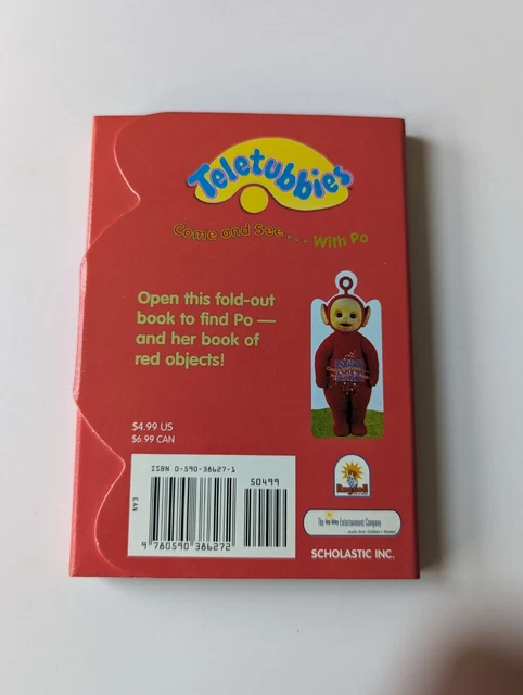 TELETUBBIES COME AND See Po's Book Of Red Scholastic HTF 90s Y2K Vtg ...