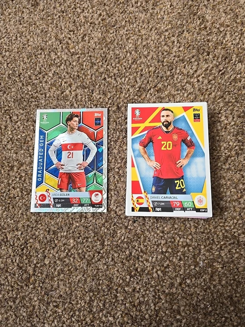 TOPPS EURO 2024 Match Attax X35 Cards Bundle Job Lot . No Duplicates £0 ...