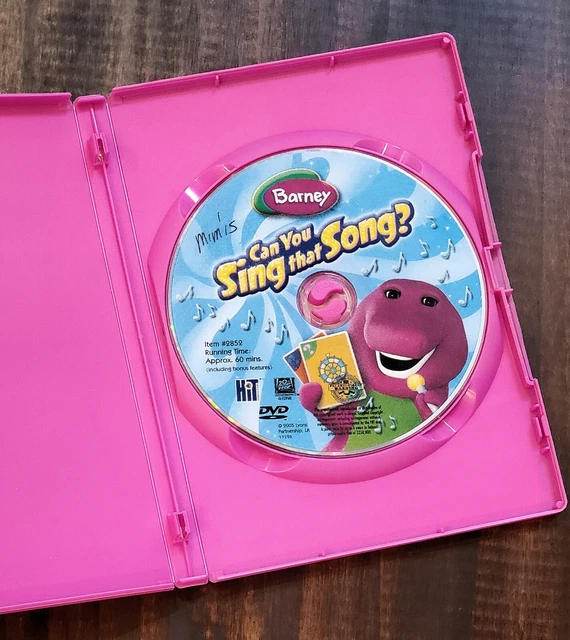 BARNEY - CAN You Sing That Song (DVD, 2007) Interactive Sing-Along Game ...