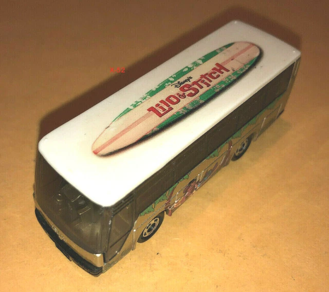 DISNEY TOMICA COLLECTION Lilo & Stitch Gold color BUS 1:64 diecast toy ...