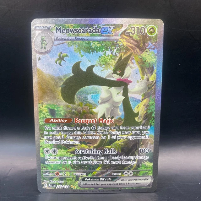 MEOWSCARADA EX 256/193 Paldea Evolved Special Illustration Rare NM ...