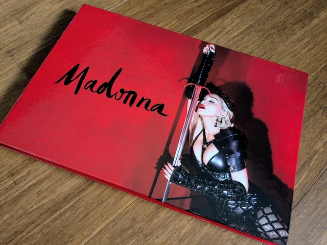 MADONNA REBEL HEART Tour VIP Book / Album. Limited Edition With Inserts ...