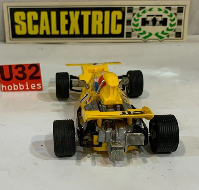 SCALEXTRIC EXIN C-48 Ford Tyrrell 001 F1 #1 Yellow J.Stewart SCX Slot ...