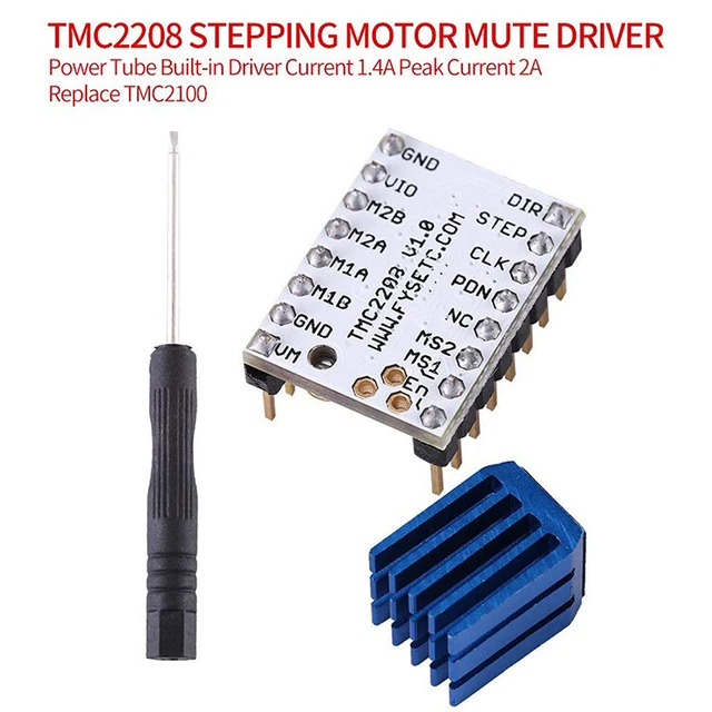 Tmc2208 V1 2 Stepper Motor Driver Chip Driver Module Heat Sinks 3d