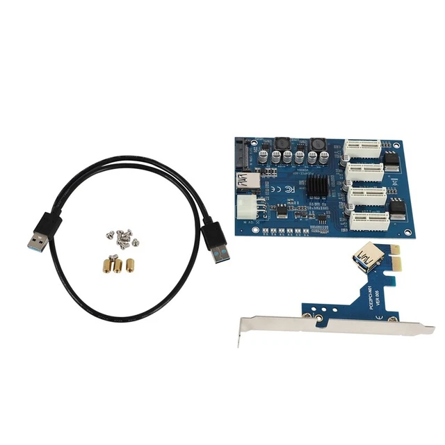 3X(PCI-E X1 UNA 4PCI-E X16 Kit De ExpansióN 1 una 4 Puertos PCI Express ...