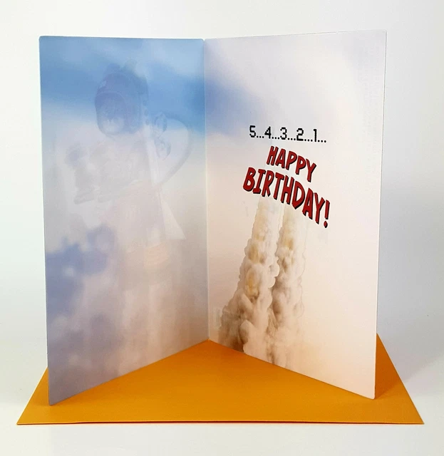 AVANTI BIRTHDAY GREETING Card 3D Lenticular-Image Move "Cat Countdown ...
