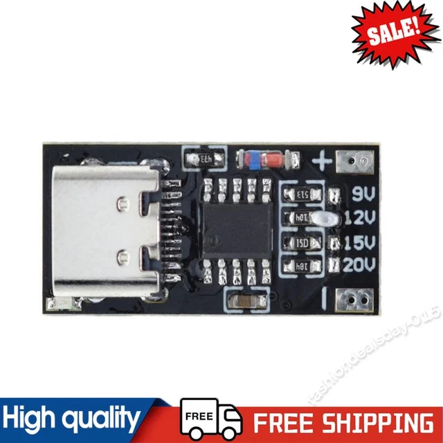 PD/QC/AFC TYPE-C DECOY Board USB Boost Module PD3.0/2.0 QC3.0/2.0 (1PCS ...