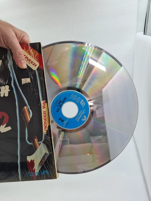 LASERDISC FRIDAY THE 13TH PART 2 Laser Disc Extended Play Video RARE ...