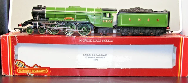 HORNBY R322 CLASS A3 LNER Flying Scotsman 4472 Locomotive & Tender ...