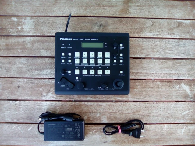 PANASONIC AW RP50 BEDIENPULT STEUERUNG Pan Tilt Zoom REMOTE CAMERA IP ...