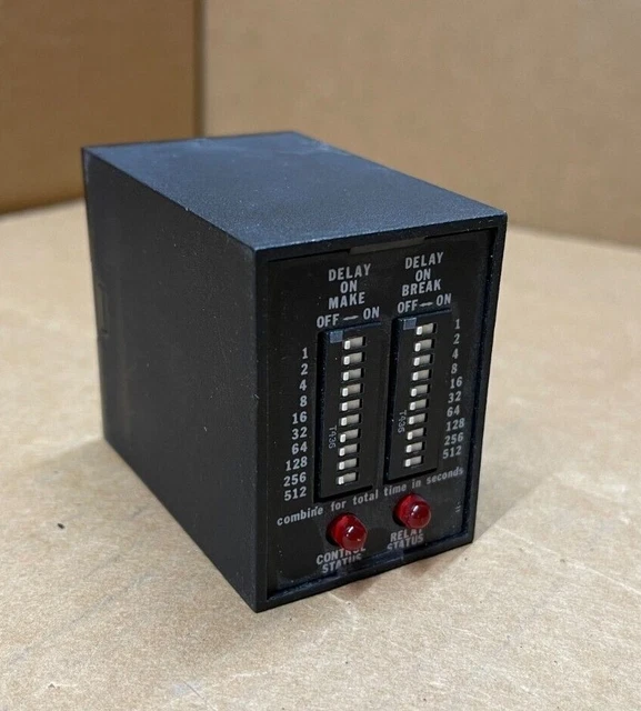 ABB SSAC TIME Delay Relay, 24VDC, TDMB Series, TDMB322 $125.00 ...