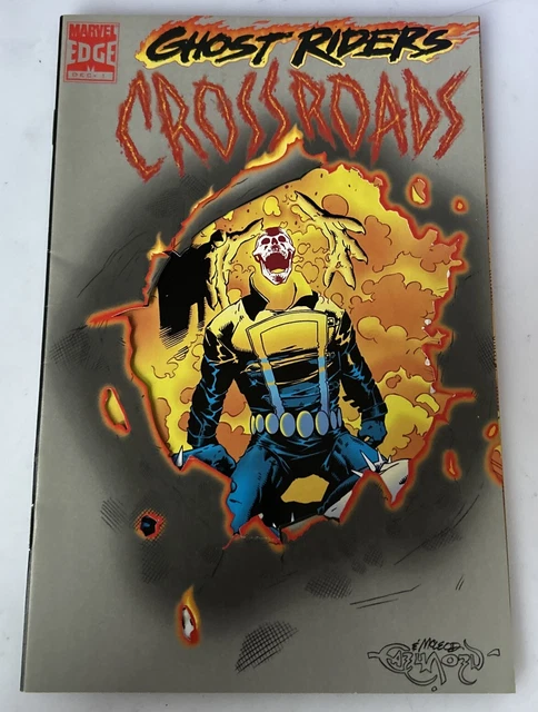 GHOST RIDER CROSSROADS Marvel Comics Edge décembre 1995 EUR 11,79 ...