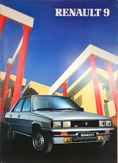 RENAULT 9 BROCHURE 1984 DE EUR 9,79 - PicClick FR