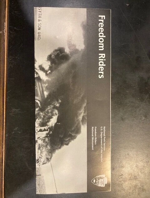 FREEDOM RIDERS NATIONAL Monument Park - Official NPS Brochure $2.99 ...