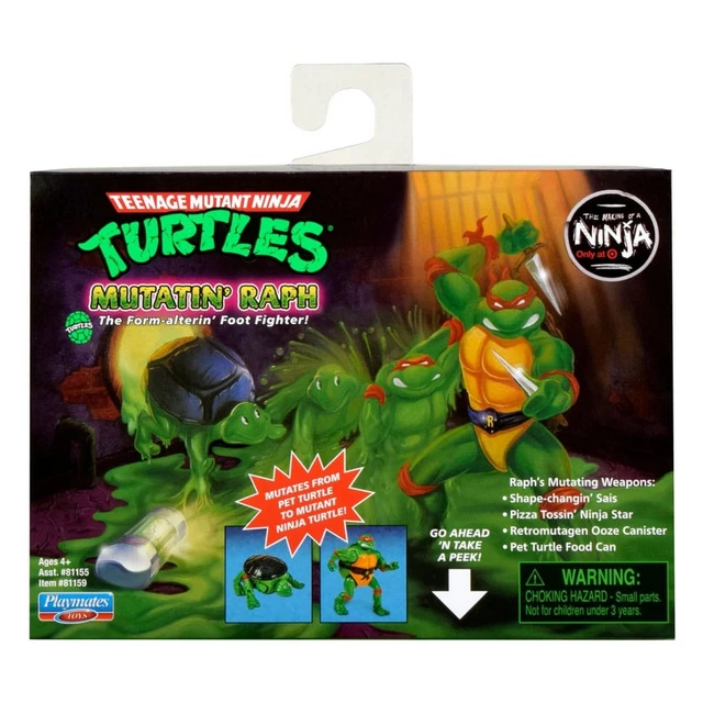 TMNT / TEENAGE Mutant Ninja Turtles Classic - Mutatin' Raph - Playmates ...