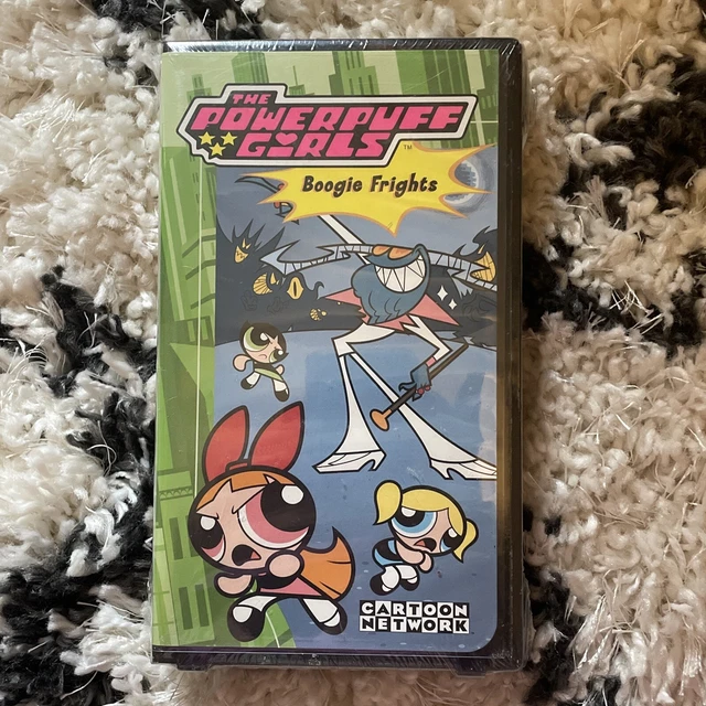 Vintage The Powerpuff Girls Boogie Frights Sealed Vhs Tape 2001 Cartoon Network Eur 1364