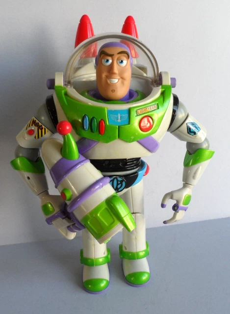 RARE BUZZ LIGHTYEAR "HAND HELD ROCKET BLASTER" ~ Hasbro 2001 # Disney ...
